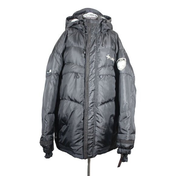 FUBU | Jackets & Coats | Fubu Vintage Y2k Mens Full Zip Hooded Down ...